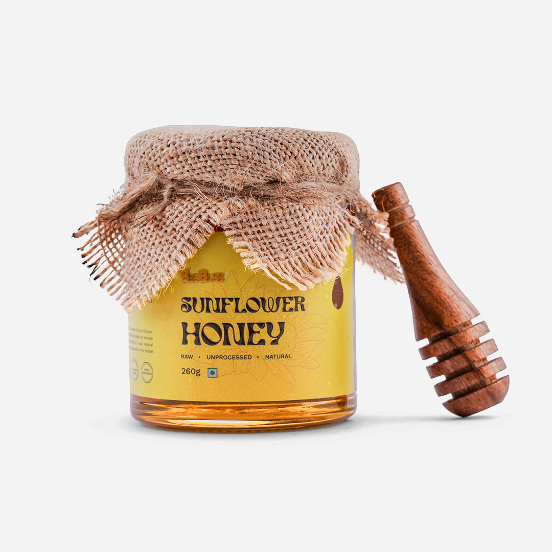 Buy Raw Sunflower Honey | 100% Natural & Certified l BeeBliss – Bee Bliss